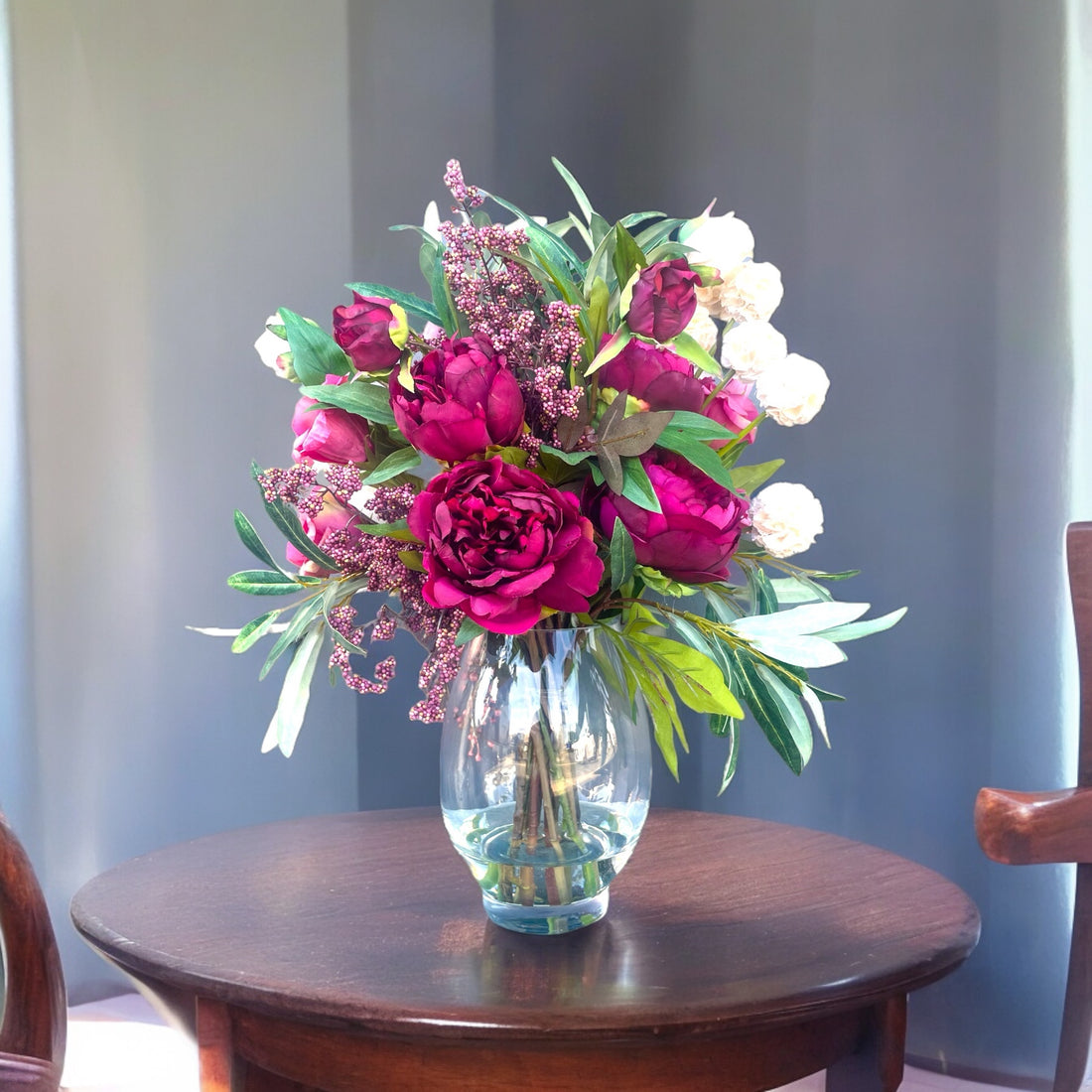 Realistic Artificial Garden Flower Arrangements & Bouquets – Seaholly ...