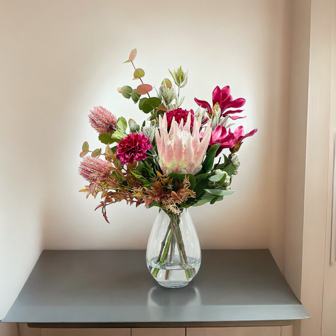 Realistic Artificial Garden Flower Arrangements & Bouquets – Seaholly ...