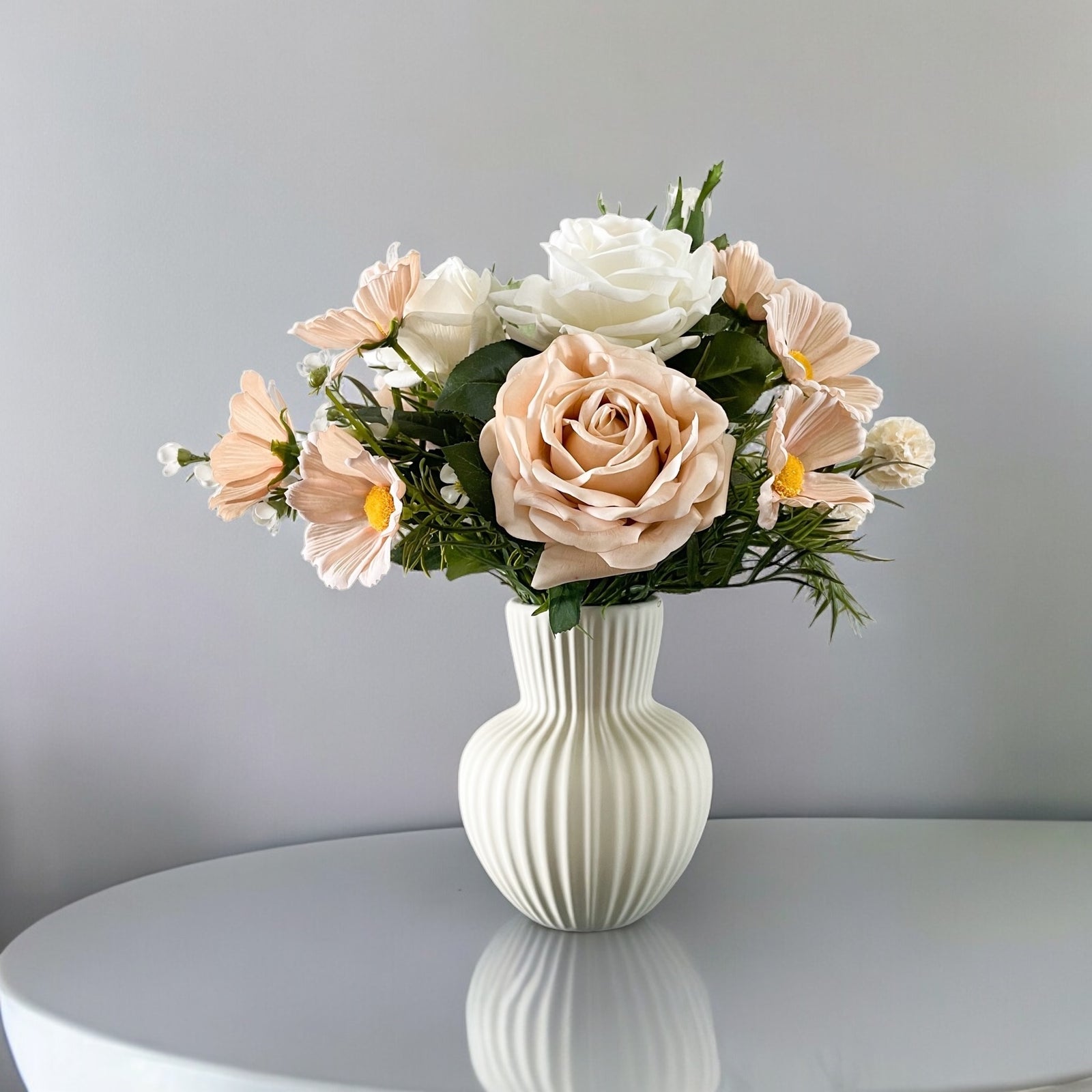 Realistic Artificial Garden Flower Arrangements & Bouquets – Seaholly ...